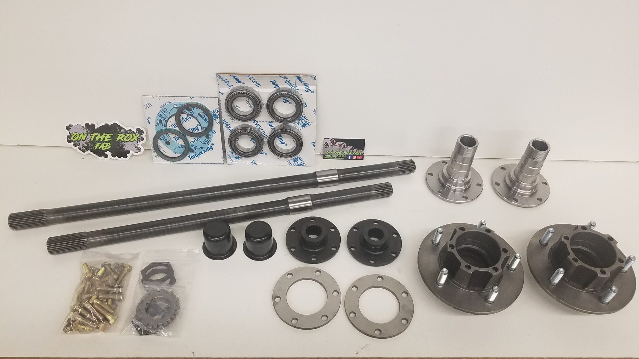 30 Spline Chromoly Rear Full Floater Kit - On The Rox